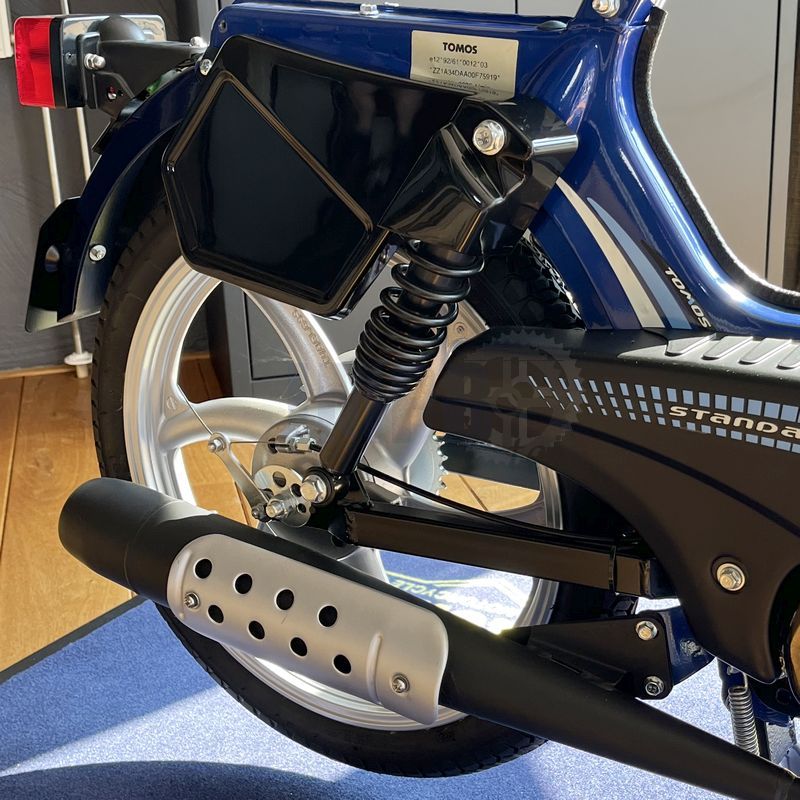 Seitenteil Satz Puch Rider Macho 2-Speed / Tomos Schwarz - JMPB Teile