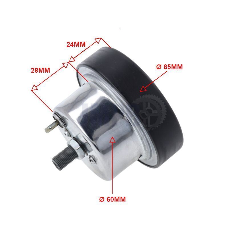 Tachometer + Drehzahlmesser VDO Replica Kreidler - JMPB Teile
